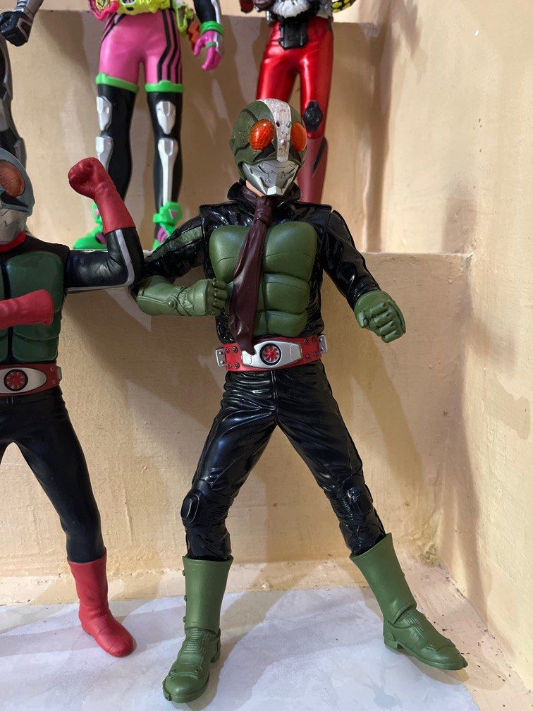 Kamen Rider Masked Rider Big Action Figures 12” and 10” Vintage Toys ...