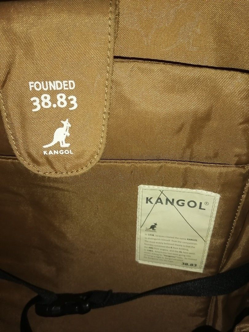 KANGOL UNDERGROUND BIG BACKPACK, Luxury, Bags & Wallets on Carousell