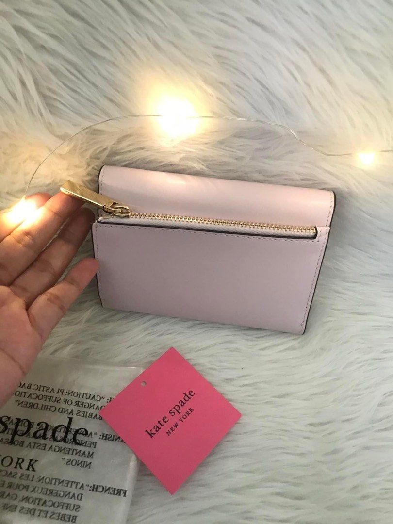 Kate Spade Trifold Wallet 100% Original, Women's Fashion, Bags ...