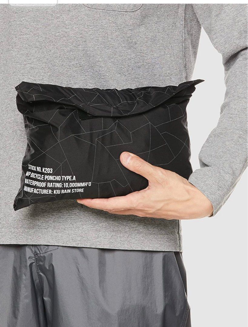 KiU K203-270 Bicycle Poncho Type A Visible Crack, Men's Fashion, Coats, Jackets and Outerwear on ...