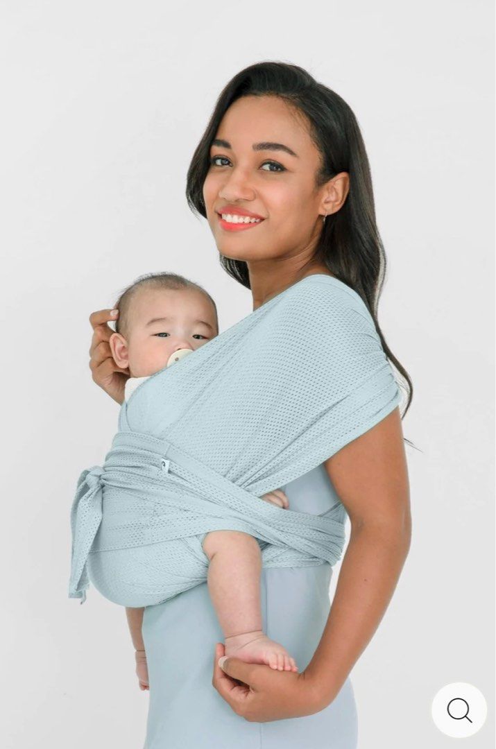 Konny Baby Carrier Summer in Mint, Babies & Kids, Going Out, Carriers ...