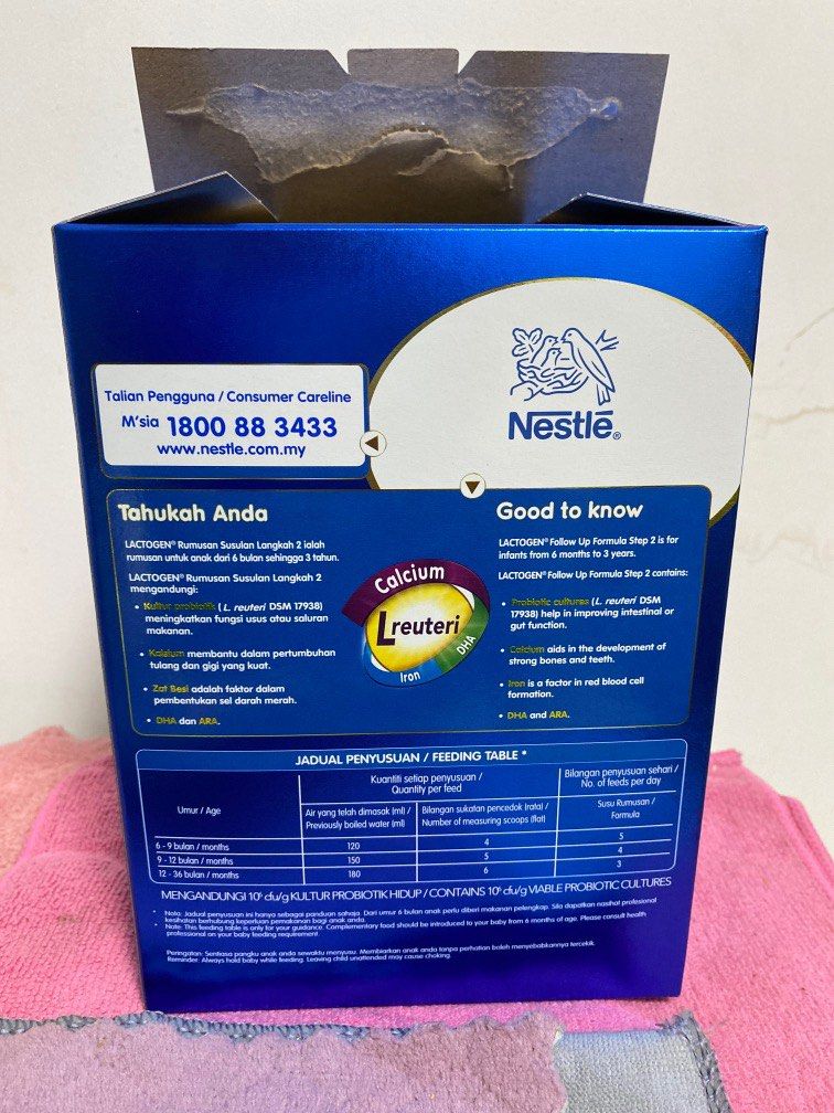 Lactogen 2 formula milk ( 1 Packet only) , Babies & Kids, Nursing ...