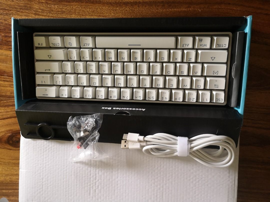 Langtu G1000 RGB Wireless Mechanical Keyboard, Computers & Tech, Parts ...