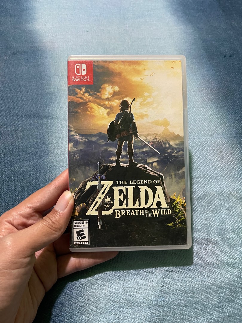 Legend of Zelda BOTW for Nintendo Switch, Video Gaming, Video Games ...