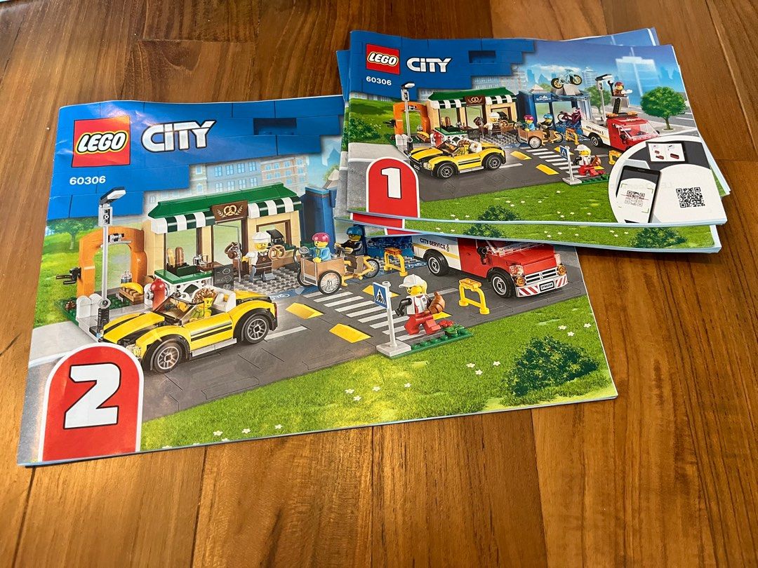 Lego 60306 Shopping street - complete pack, Hobbies & Toys, Toys ...