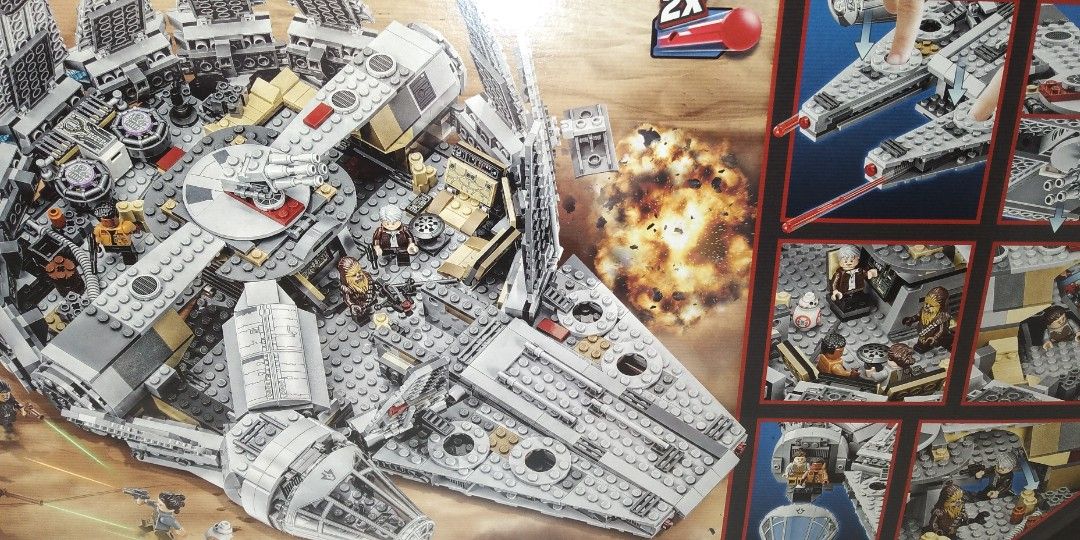 Lego 75105 , Star Wars Millenium Falcon, Hobbies & Toys, Toys & Games ...