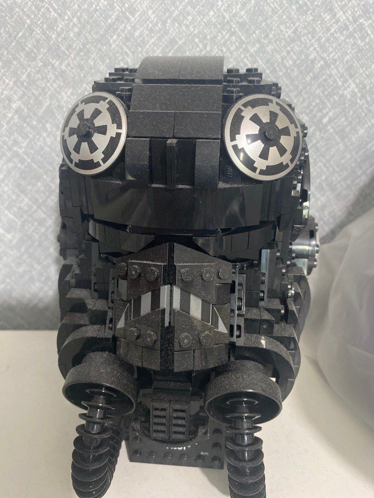 Lego 75274 Star Wars TIE Fighter Pilot Helmet, 興趣及遊戲, 玩具 & 遊戲類 - Carousell
