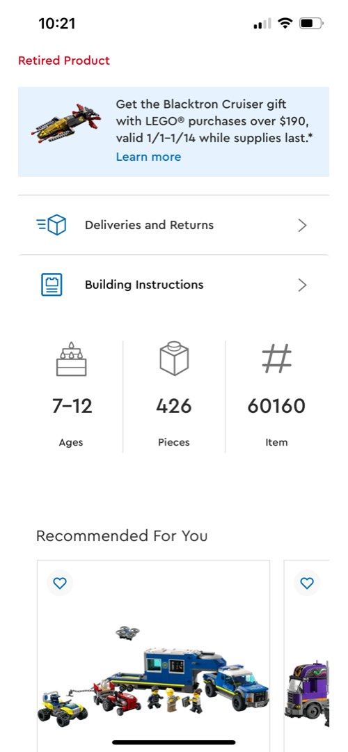 Lego !! Mobile City - **Jungle Mobile Lab** (New), Hobbies & Toys, Toys ...