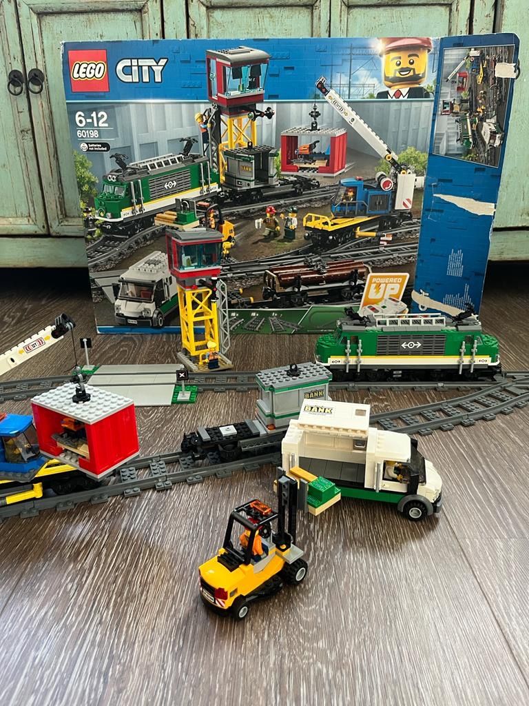 Lego Cargo Train set with remote control, Hobbies & Toys, Toys & Games ...