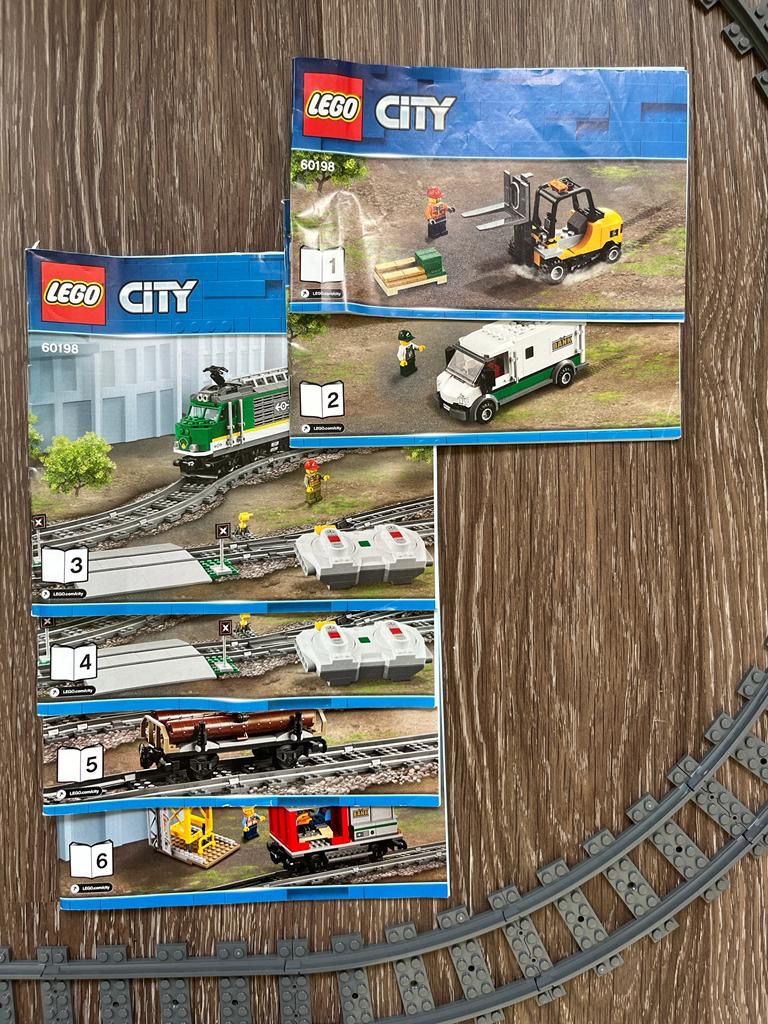 Lego Cargo Train set with remote control, Hobbies & Toys, Toys & Games ...