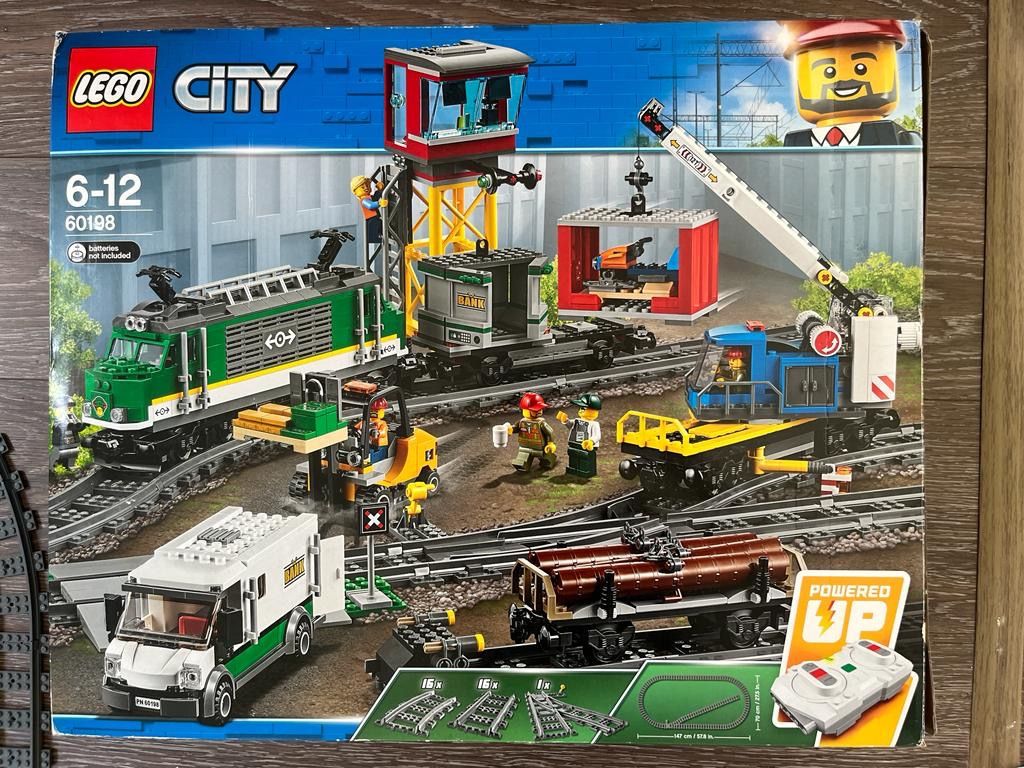 Lego Cargo Train set with remote control, Hobbies & Toys, Toys & Games ...