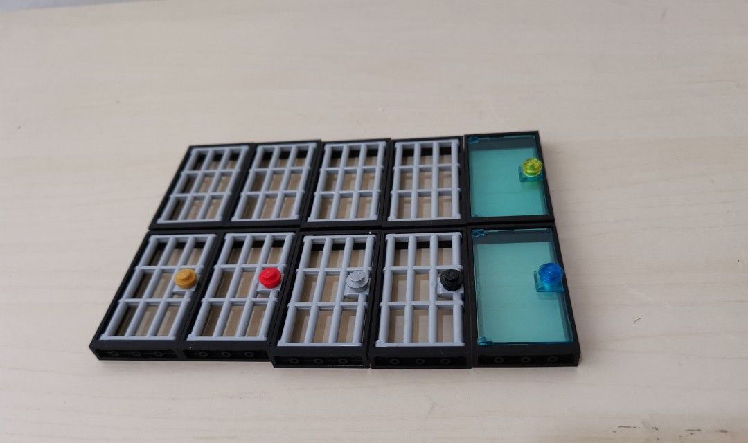 Lego Prison Door (RM8 each), Hobbies & Toys, Toys & Games on Carousell