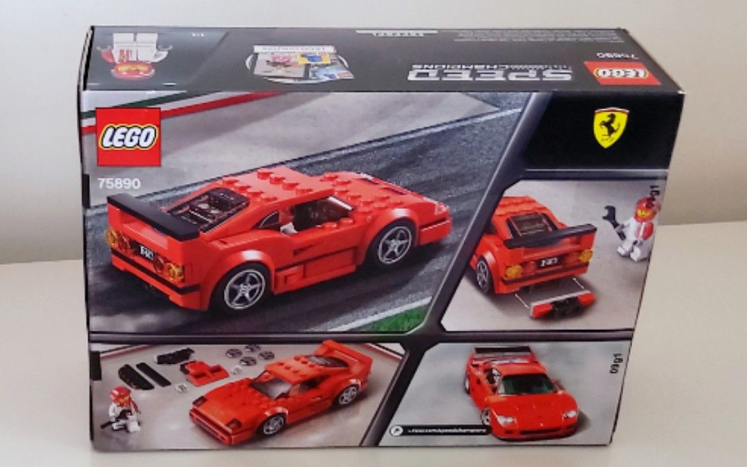 LEGO Speed Champions Ferrari F40, Hobbies & Toys, Toys & Games on Carousell