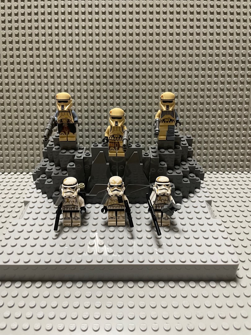 Lego StarWars ShoreTrooper & SandTrooper MinifiguresBundle, Hobbies ...