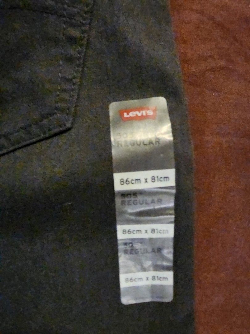 Levi's 505 Dark Gray, Men's Fashion, Bottoms, Jeans on Carousell