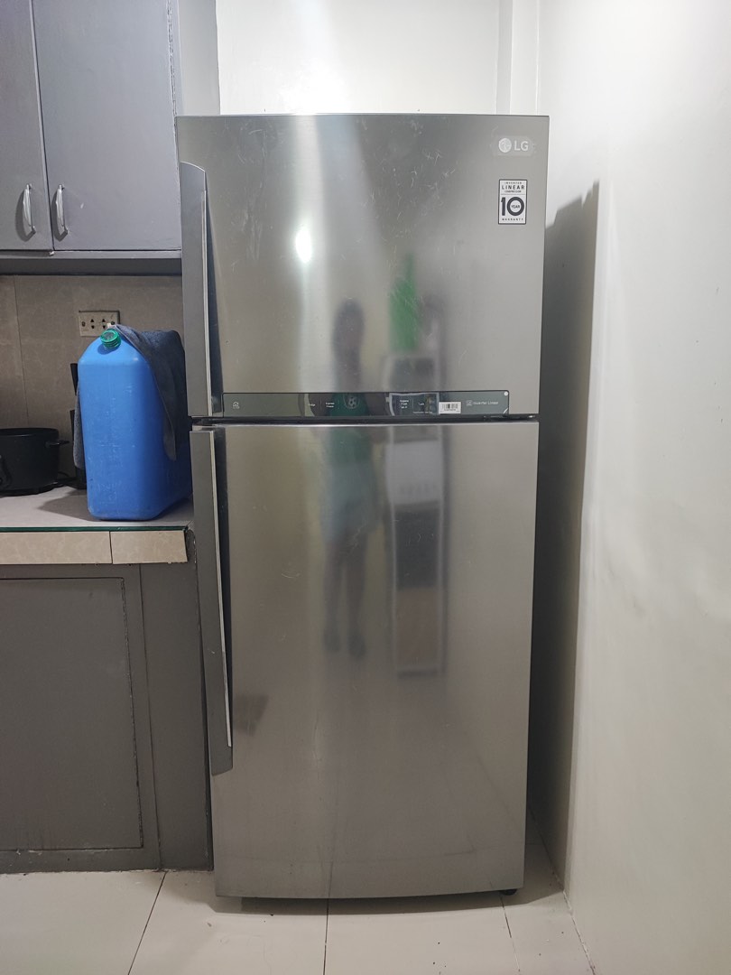 LG Linear Inverter Refrigerator 15.4cf, TV & Home Appliances, Kitchen ...