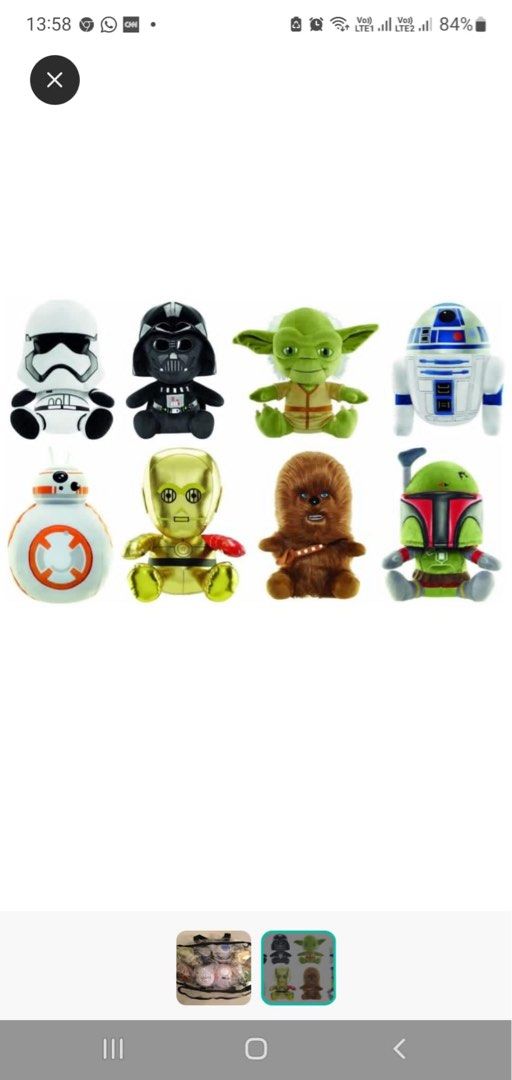 Limited edition Star Wars plushie, Hobbies & Toys, Toys & Games on ...