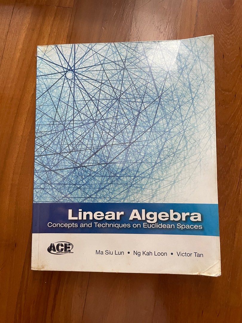 Linear Algebra Concepts and Techniques in Euclidean Spaces, Hobbies & Toys, Books & Magazines ...
