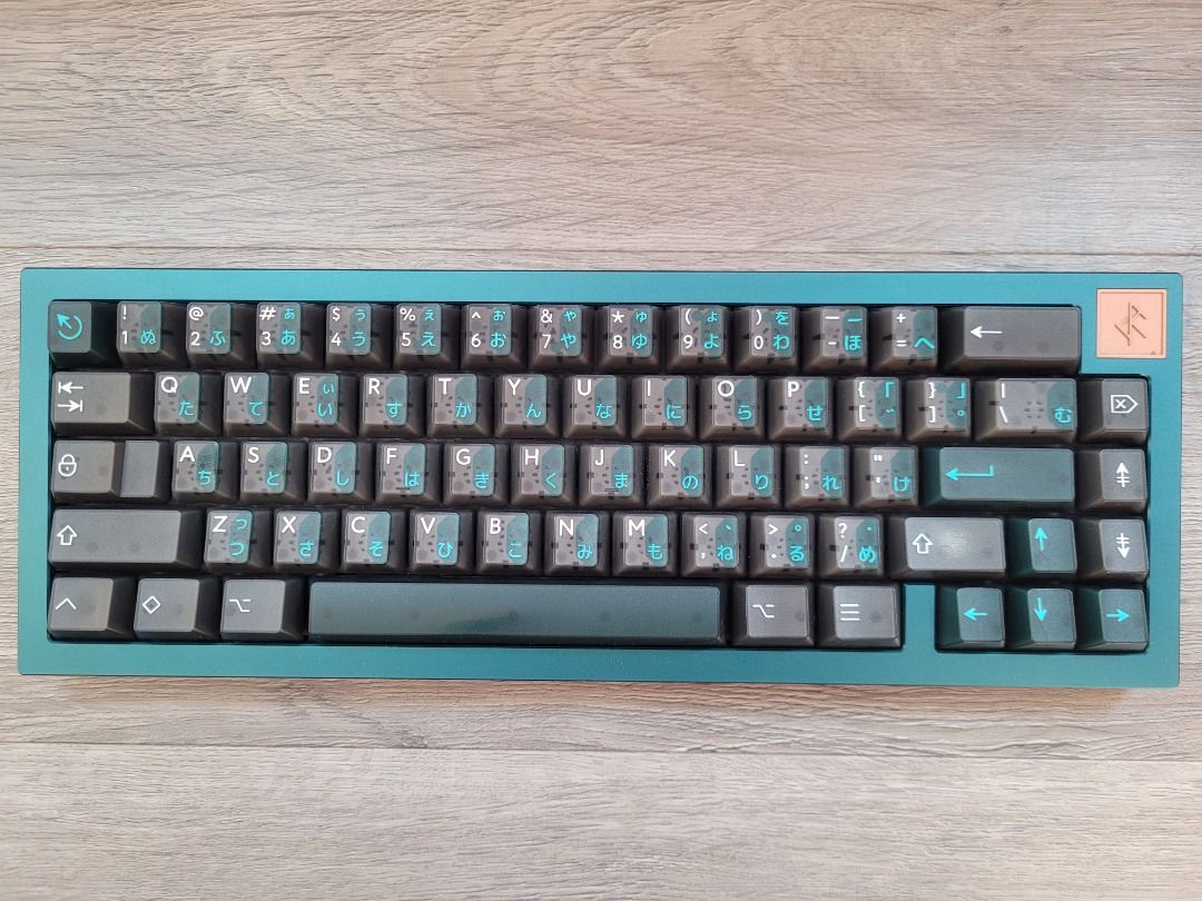 LNIB (KBDfans) PBTfans Neon Base Kit + Hiragana Kit + Spacebar Kit ...