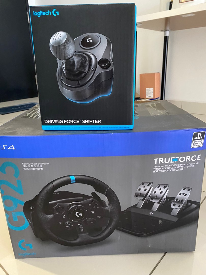 Logitech G923 full set FOR SELL, Video Gaming, Video Game Consoles ...