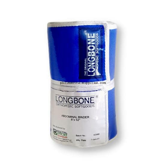 Long bone abdominal binder, Health & Nutrition, Braces, Support ...