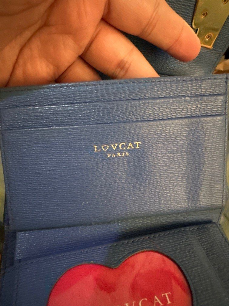 Lovcat Trifold wallet, Luxury, Bags & Wallets on Carousell