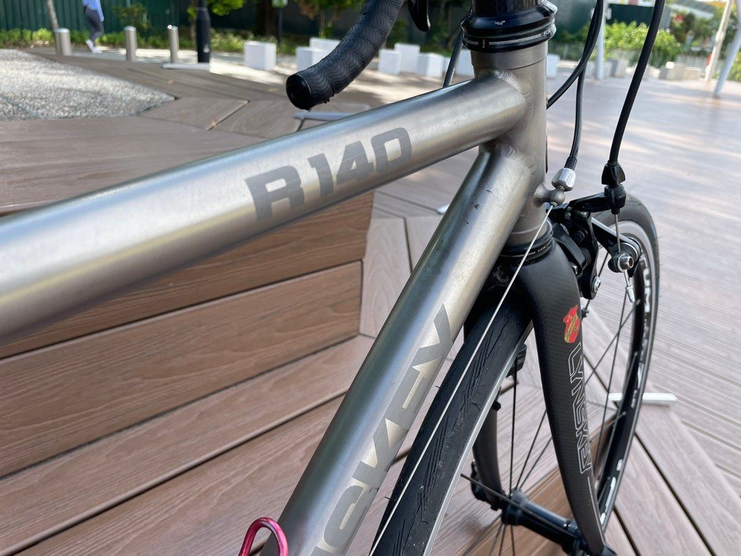 Lynsey R140 - Full Titanium, Sports Equipment, Bicycles & Parts ...