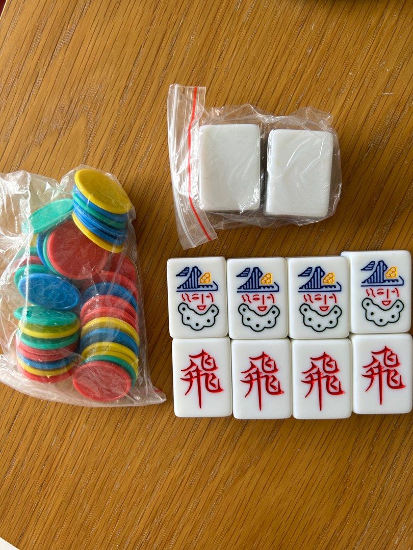 Mahjong Set (Mermaid), Hobbies & Toys, Toys & Games on Carousell