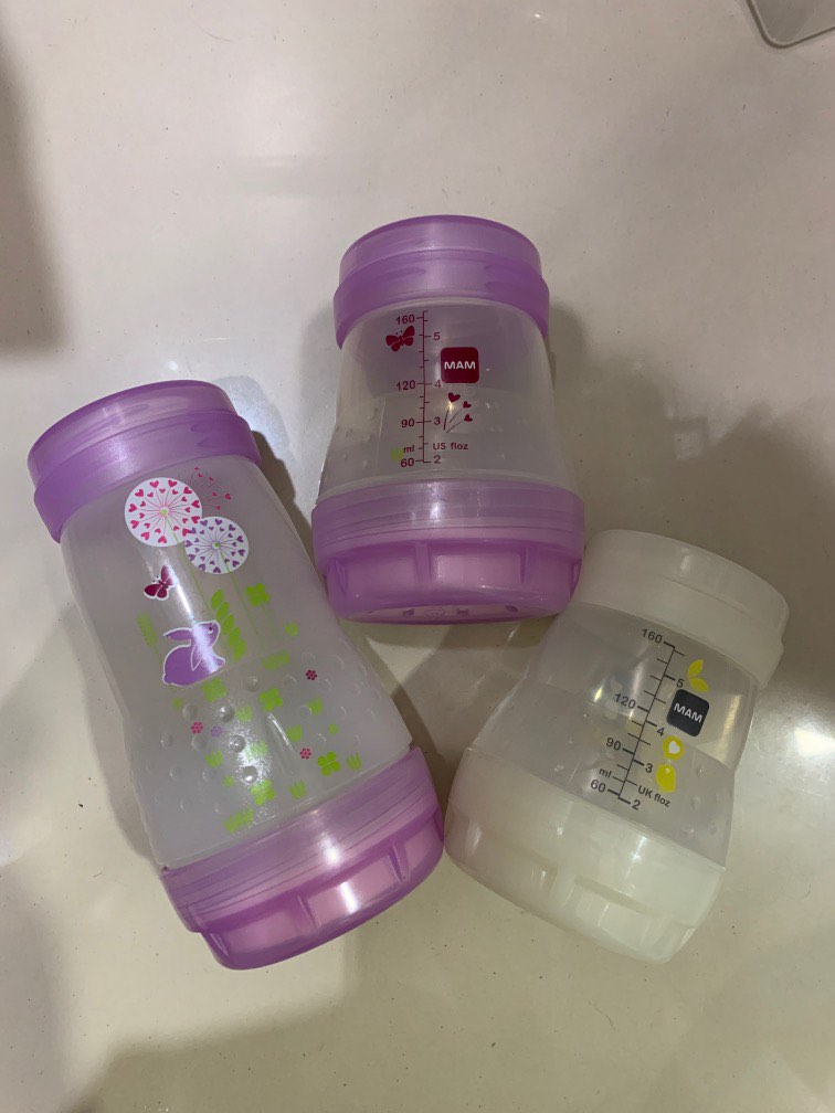 MAM milk bottle, Babies & Kids, Nursing & Feeding, Breastfeeding ...