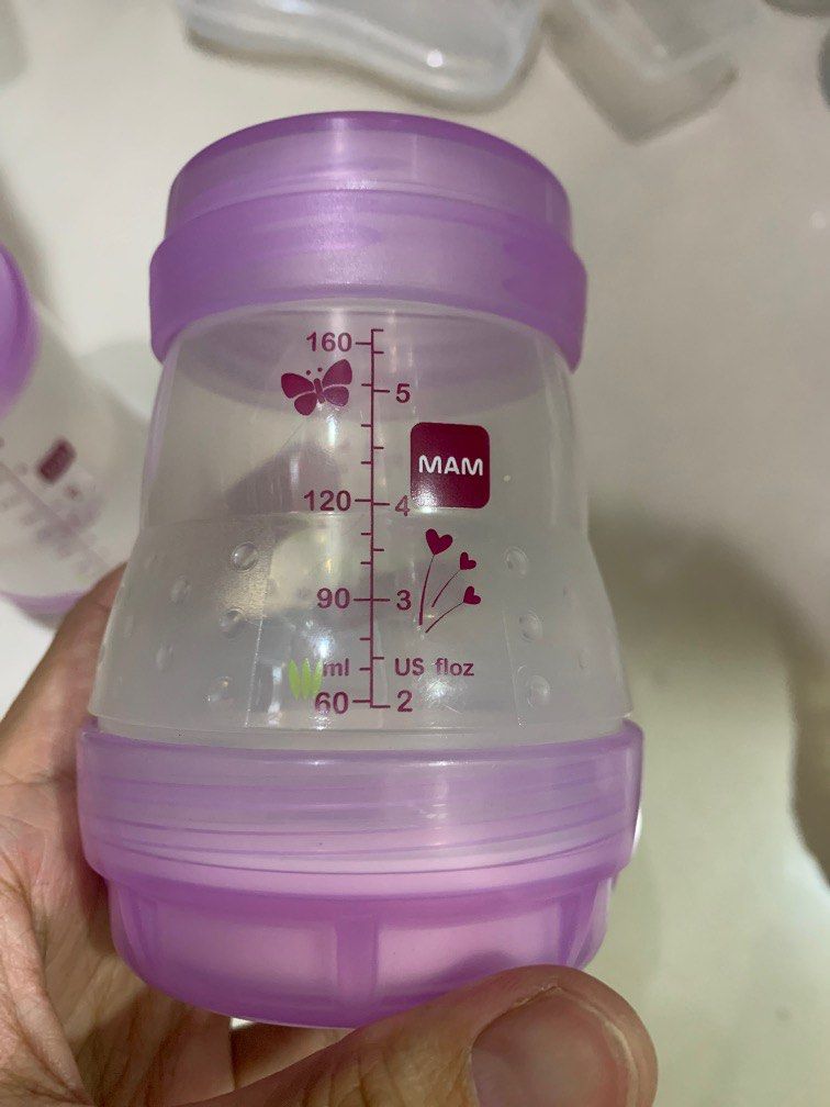 MAM milk bottle, Babies & Kids, Nursing & Feeding, Breastfeeding ...