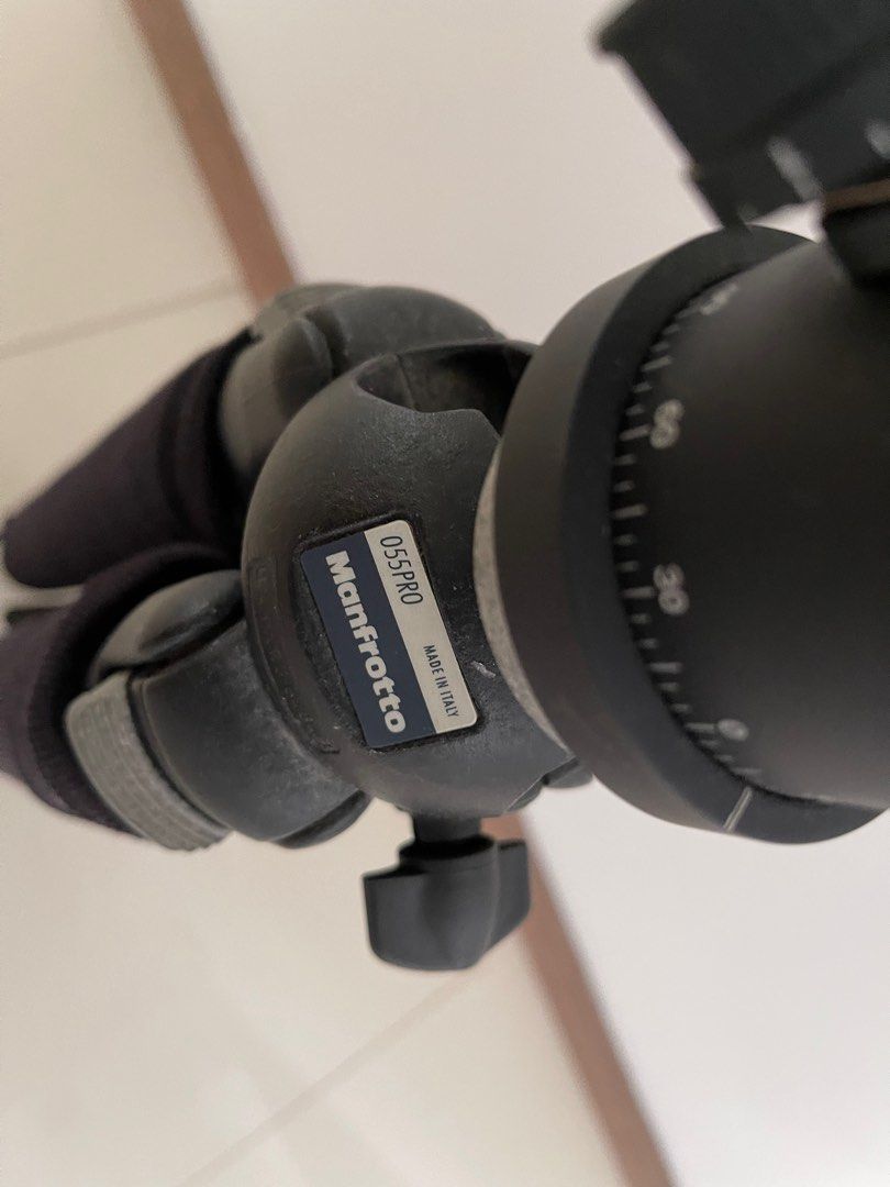 Manfrotto 055 pro, Photography, Photography Accessories, Tripods ...