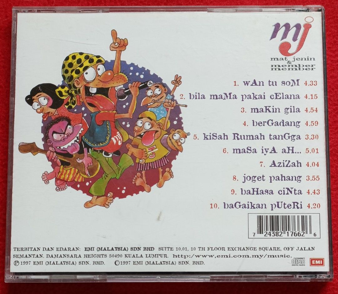 Mat Jenin & Member Member CD, Hobbies & Toys, Music & Media, CDs & DVDs ...