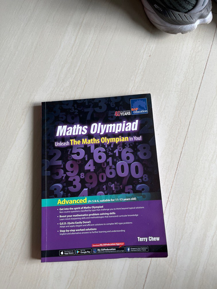 Maths Olympiad Advanced, Hobbies & Toys, Books & Magazines, Textbooks ...