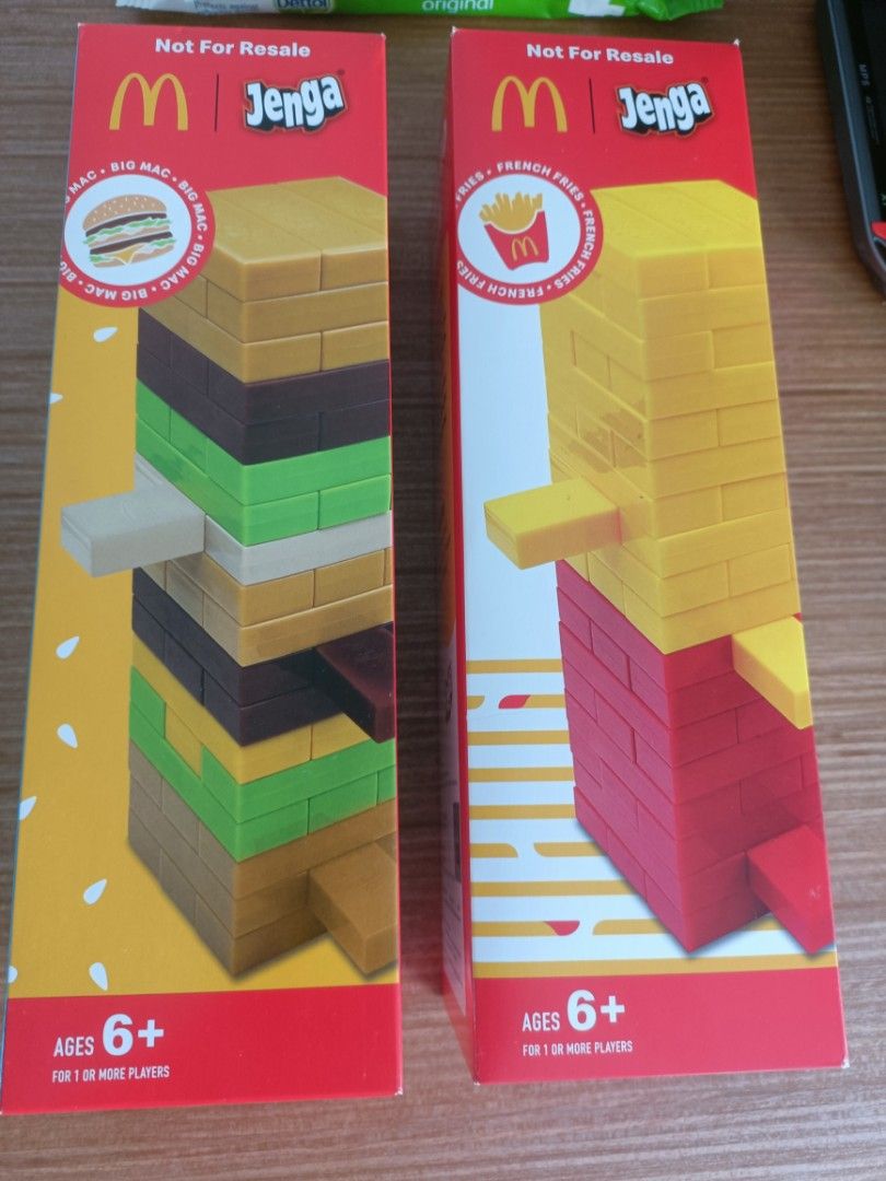 McDonald's Jenga, Everything Else on Carousell