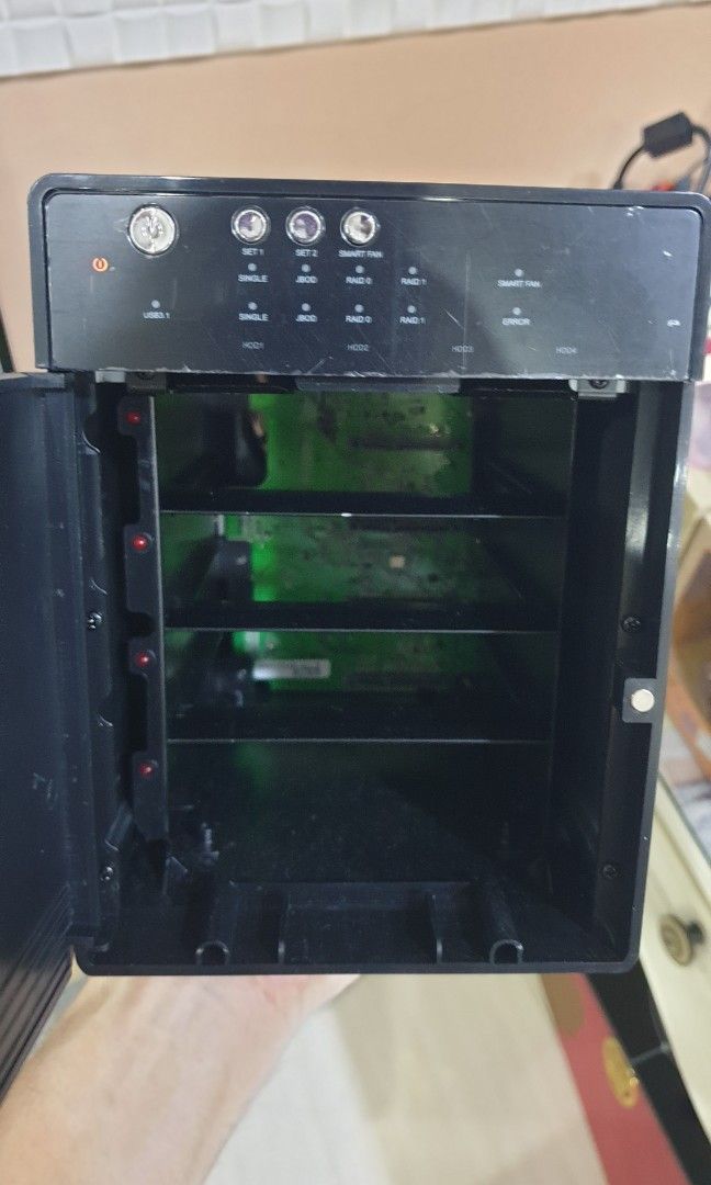 Mediasonic Probox USB 3.1 Gen 2 Type C 4 Bay 3.5" SATA Hard Drive ...