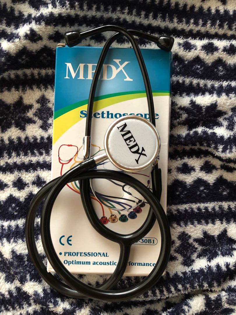 MEDX Stethoscope, Health & Nutrition, Medical Supplies & Tools on Carousell