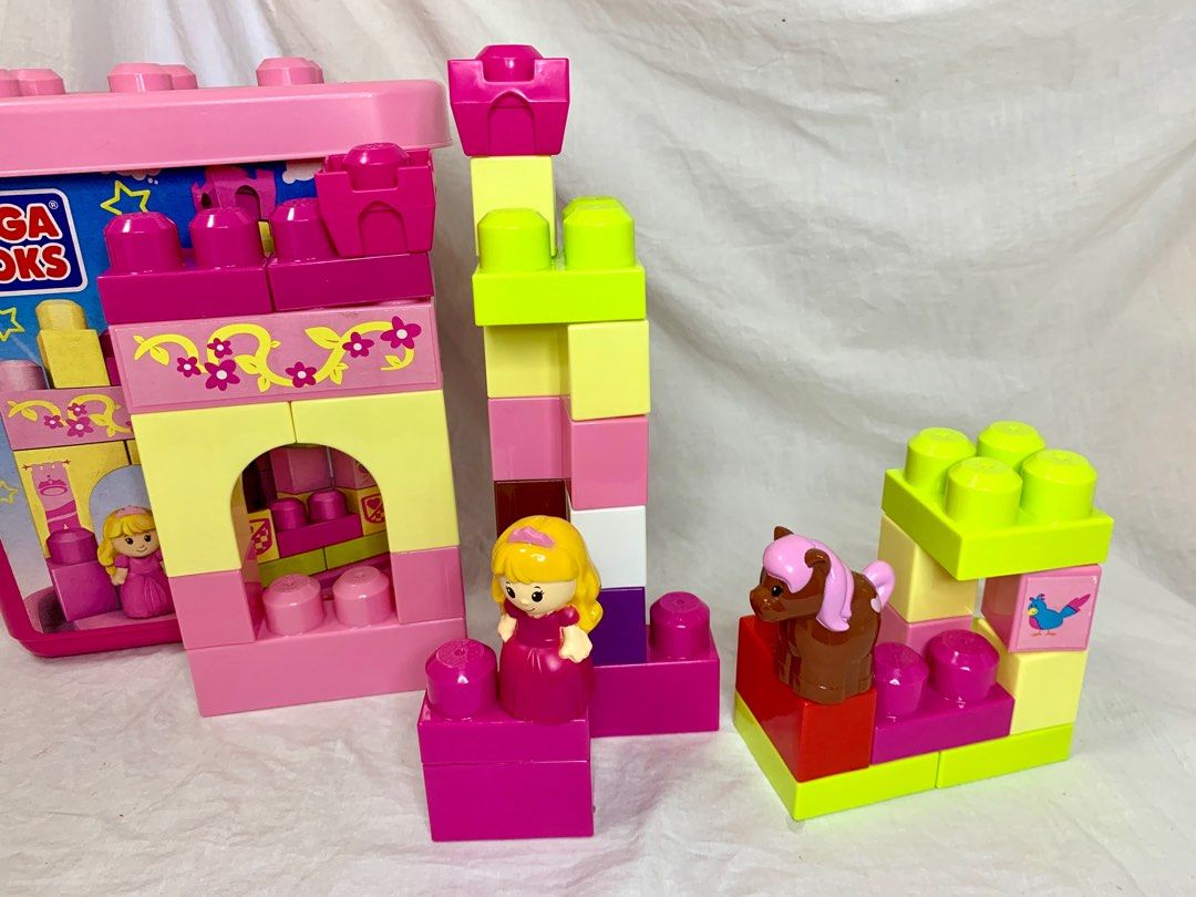 Mega bloks built and learn table, princess castle set, Hobbies & Toys ...