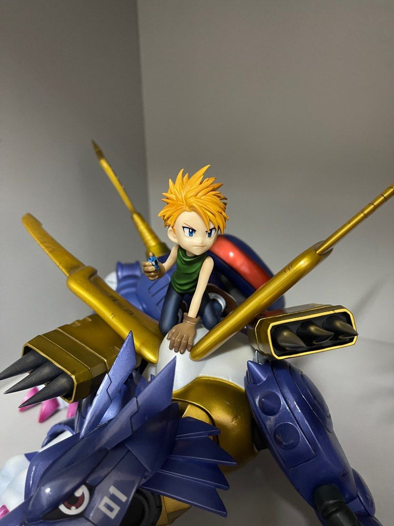 Megahouse Precious GEM Digimon Wargreymon & Taichi + Metalgarurumon ...