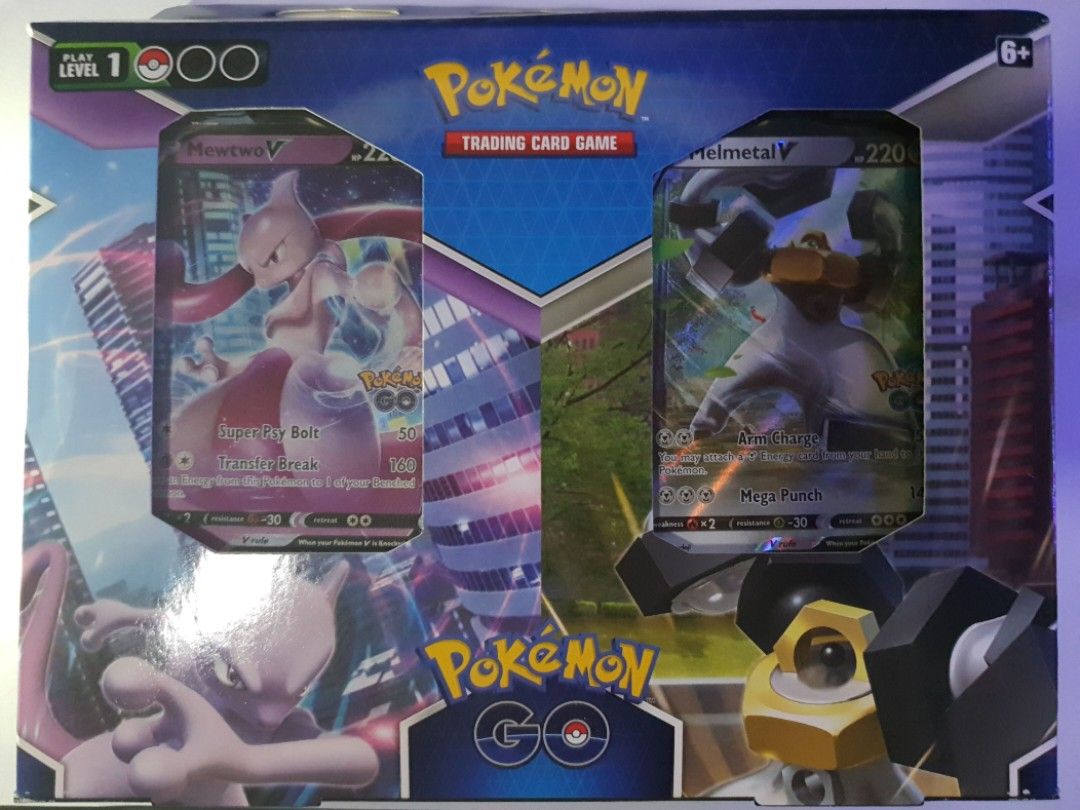Mewtwo VS Melmetal Box Battle Deck Pokemon Go, Hobbies & Toys, Toys ...