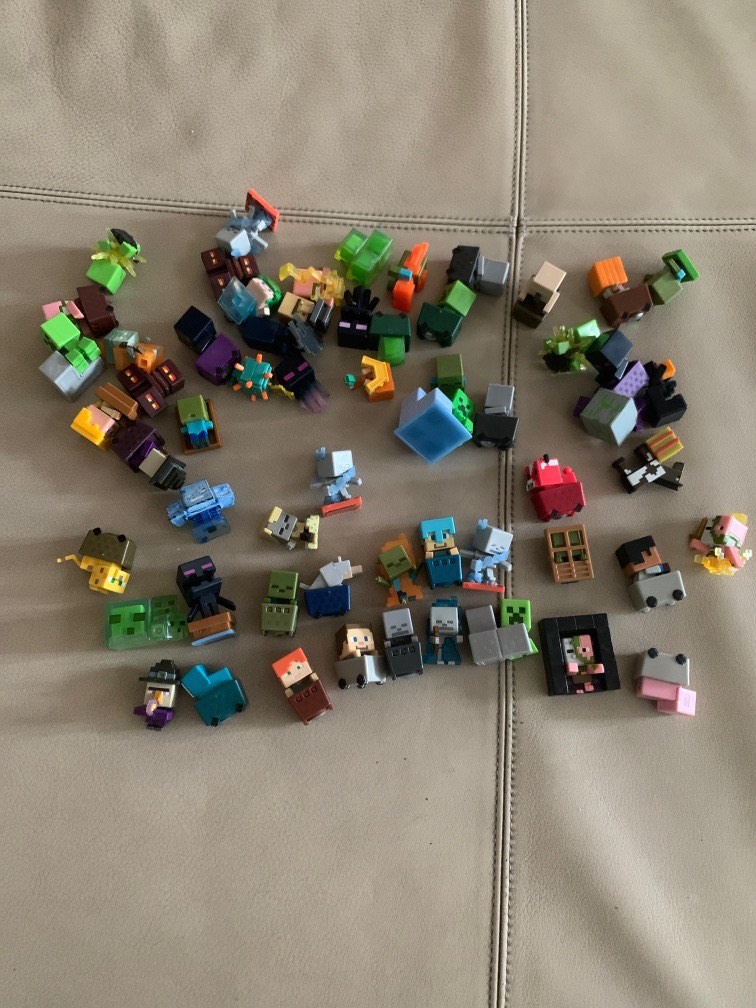 Minecraft minifigure lot, Hobbies & Toys, Toys & Games on Carousell