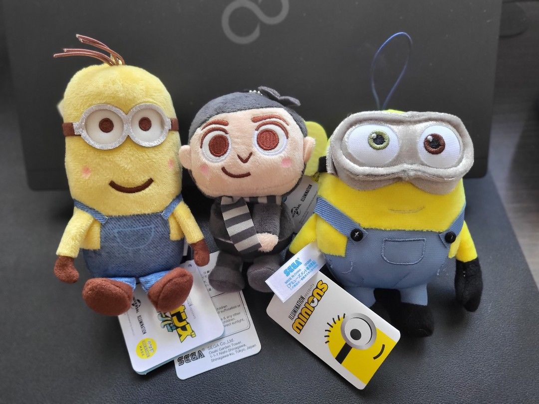 Super Cute Mini Gru and Minions, Hobbies & Toys, Toys & Games on Carousell