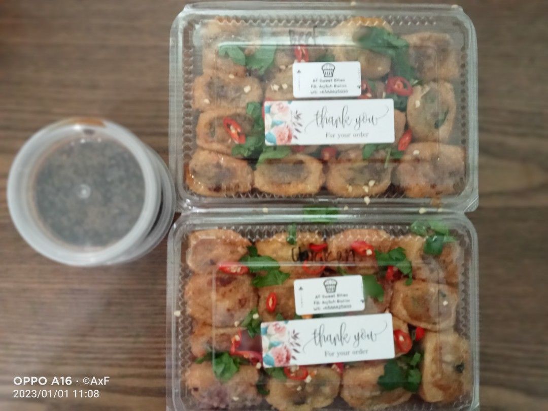 Mini Tauhu Begedil with Cili Kicap, Food & Drinks, Homemade Bakes on ...