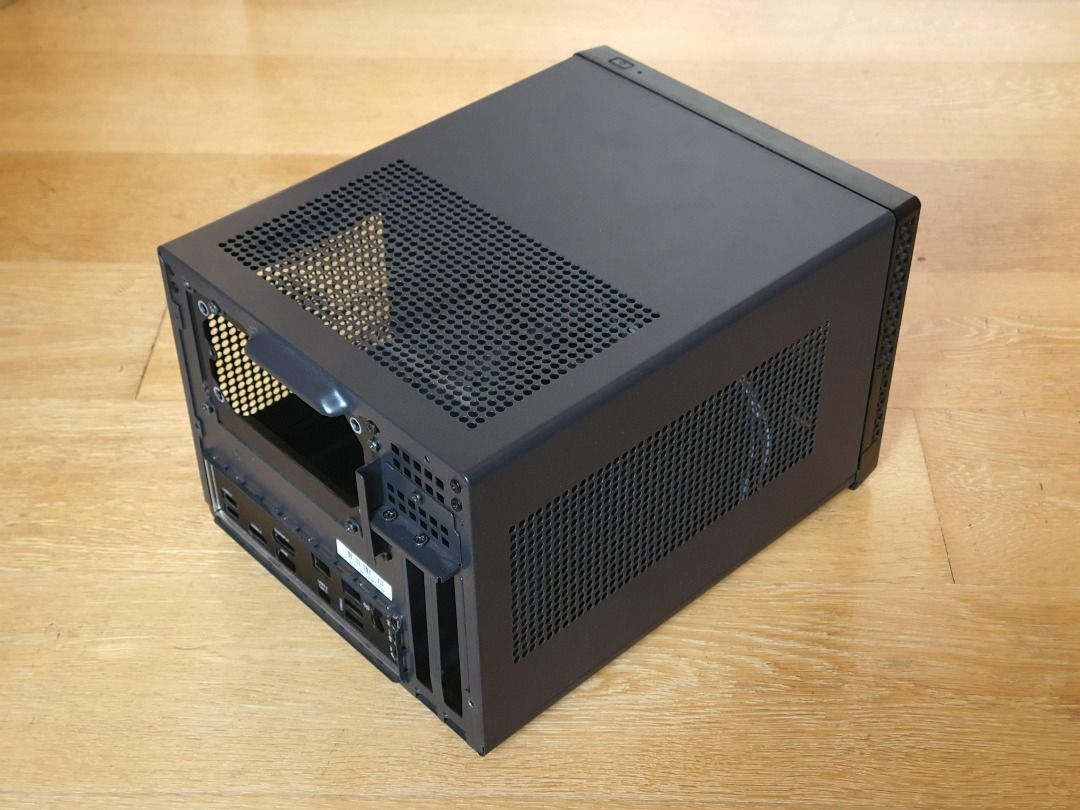 Mini-ITX case with fan and silent PSU, Computers & Tech, Parts ...