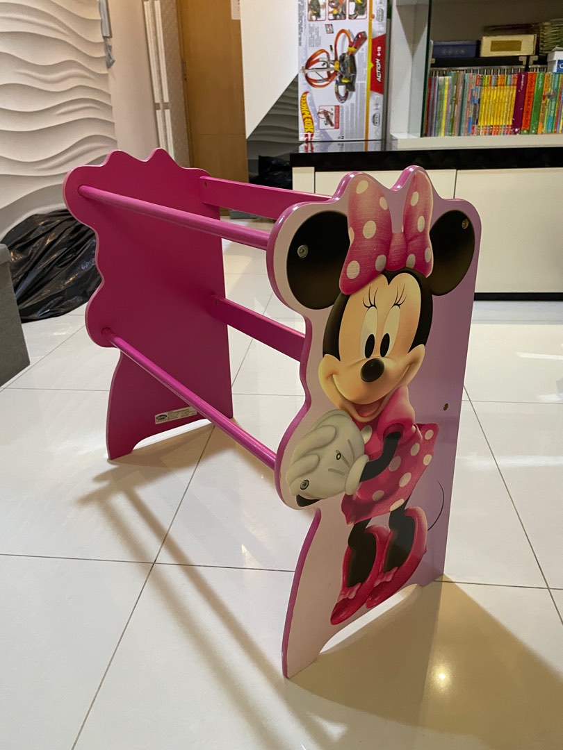 Minnie Mouse storage toy rack shelf, Babies & Kids, Baby Nursery & Kids ...