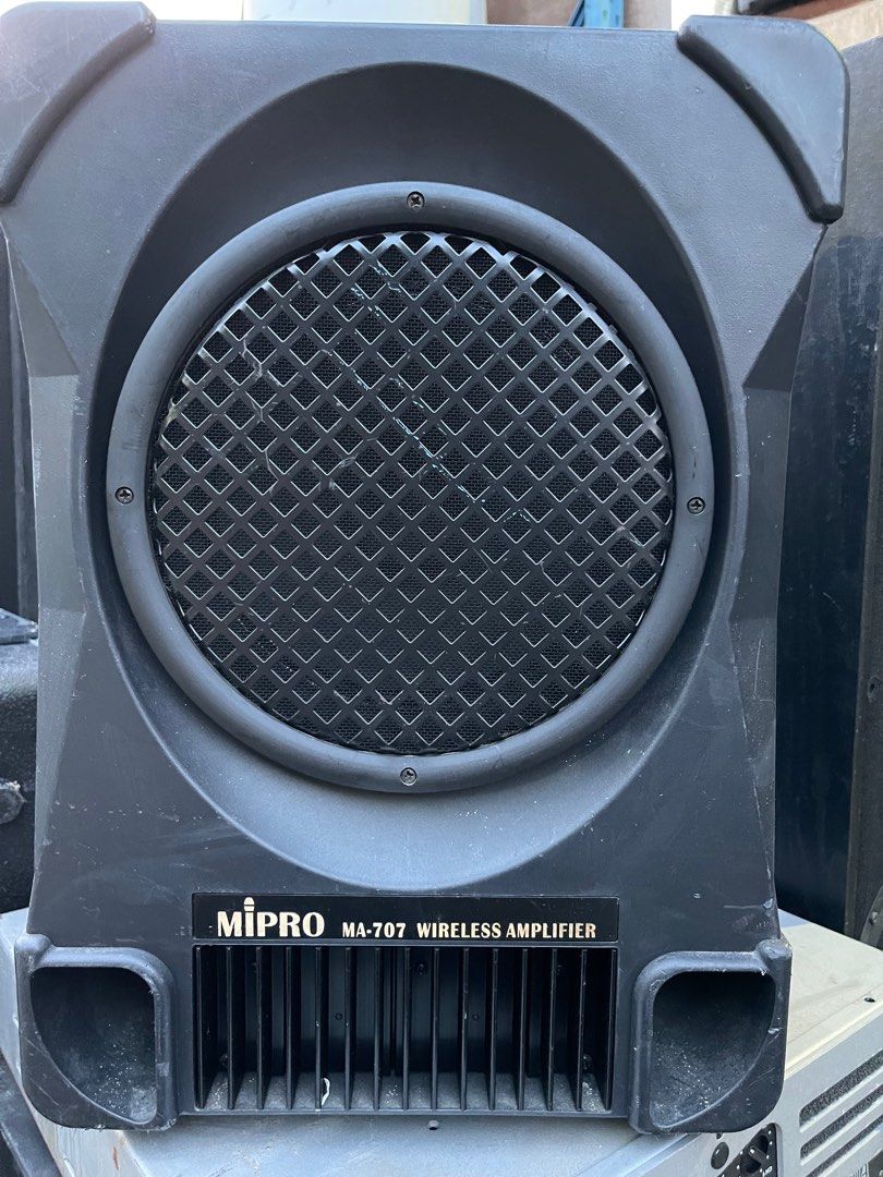 MIPRO MA-707 wireless amplifier speaker, Audio, Soundbars, Speakers ...