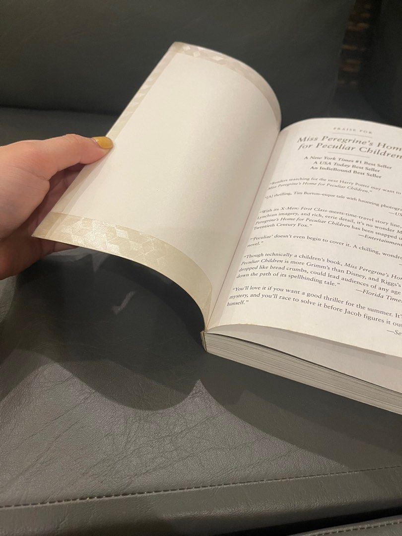 Miss Peregrine’s Home for Peculiar Children by Ransom Riggs | Books 1&2 ...