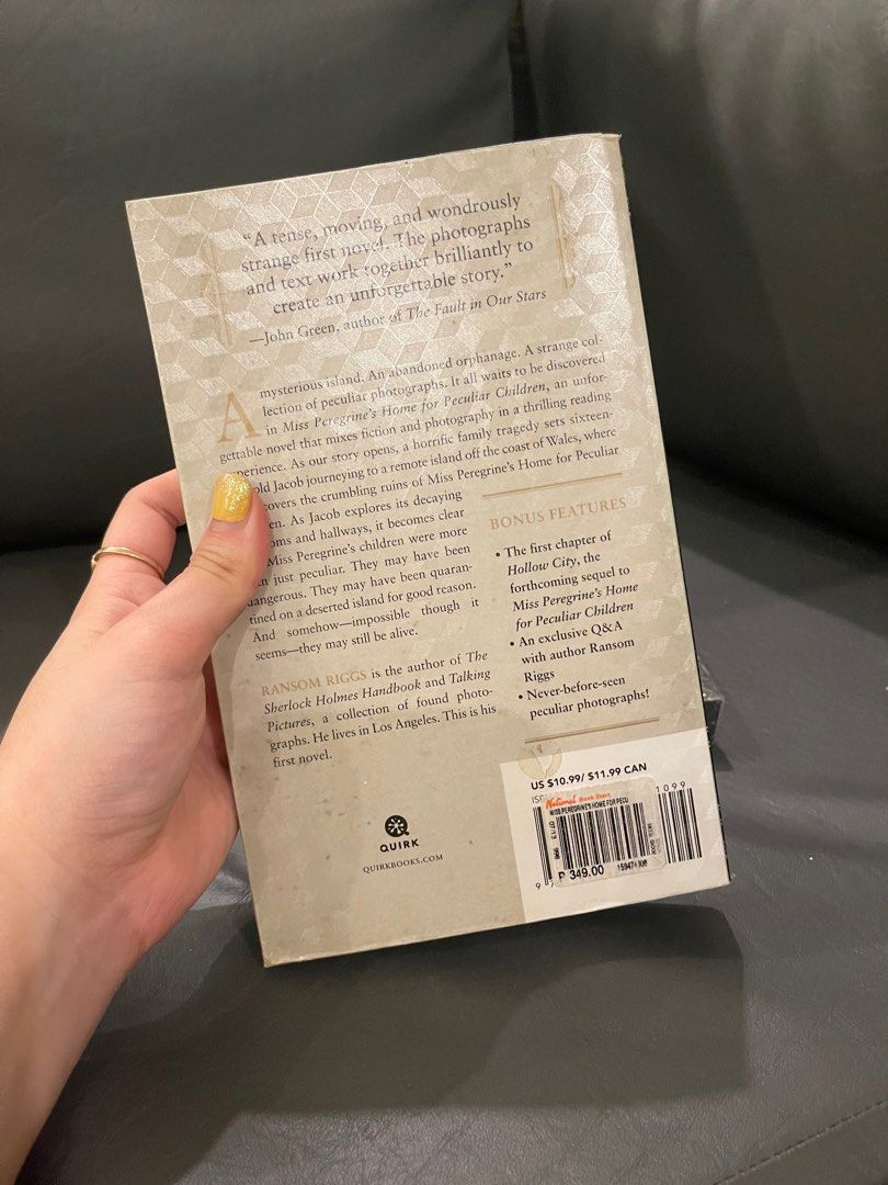 Miss Peregrine’s Home for Peculiar Children by Ransom Riggs | Books 1&2 ...