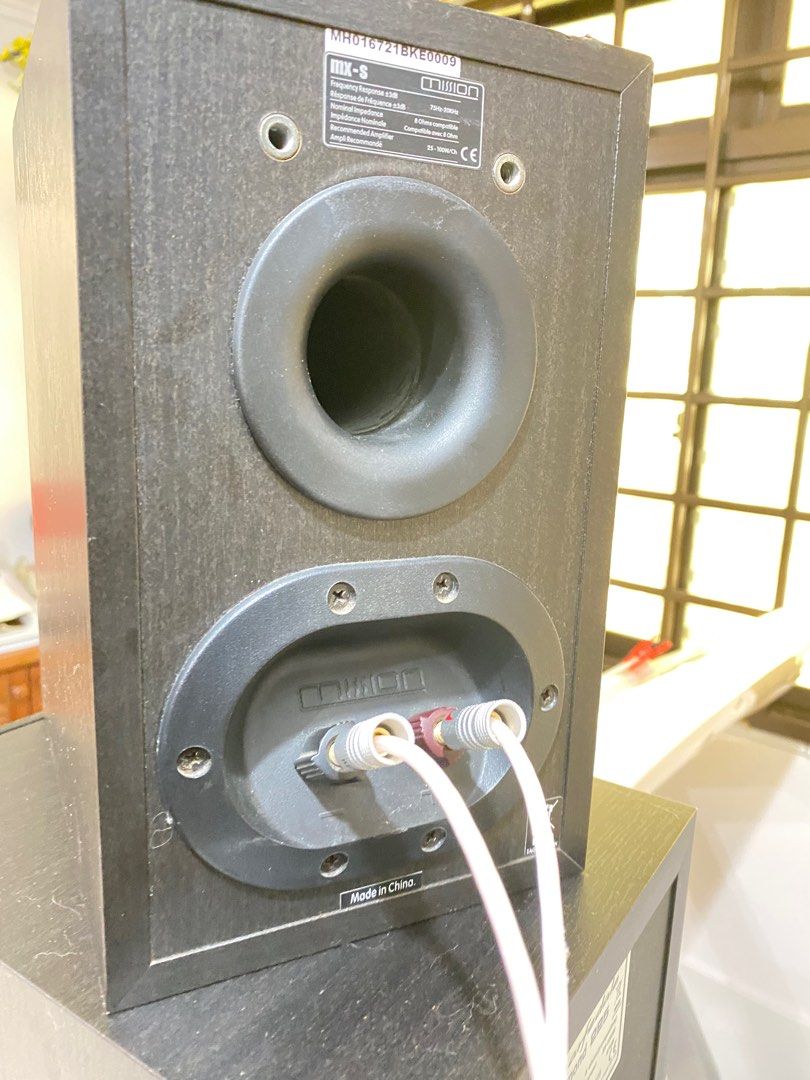 Mission MX-S Bookshelf Speakers, Audio, Soundbars, Speakers & Amplifiers on Carousell