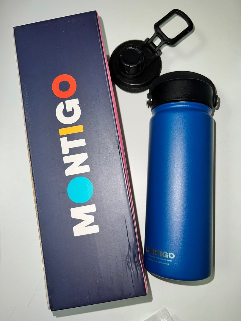 Montigo Ace Bottle - Thermal Flask [18oz/530ml], Furniture & Home ...