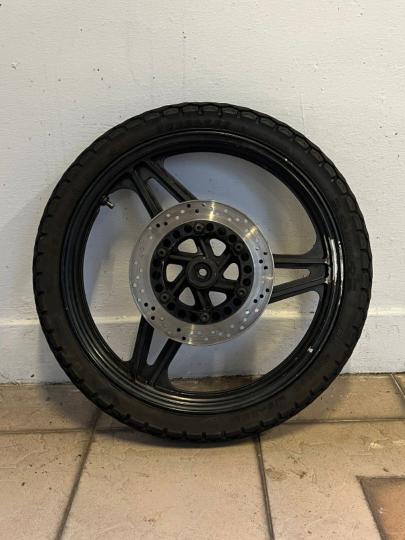 Motorcycle wheel rim front rear rxz ybr 125, Motorcycles, Motorcycle ...